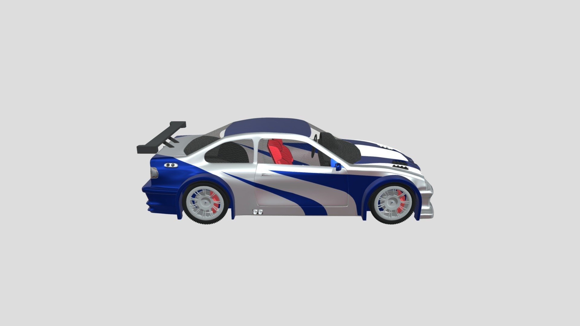 BMW Need for speed - 3D model by kiruphapadmanaban [1d1d2f6] - Sketchfab