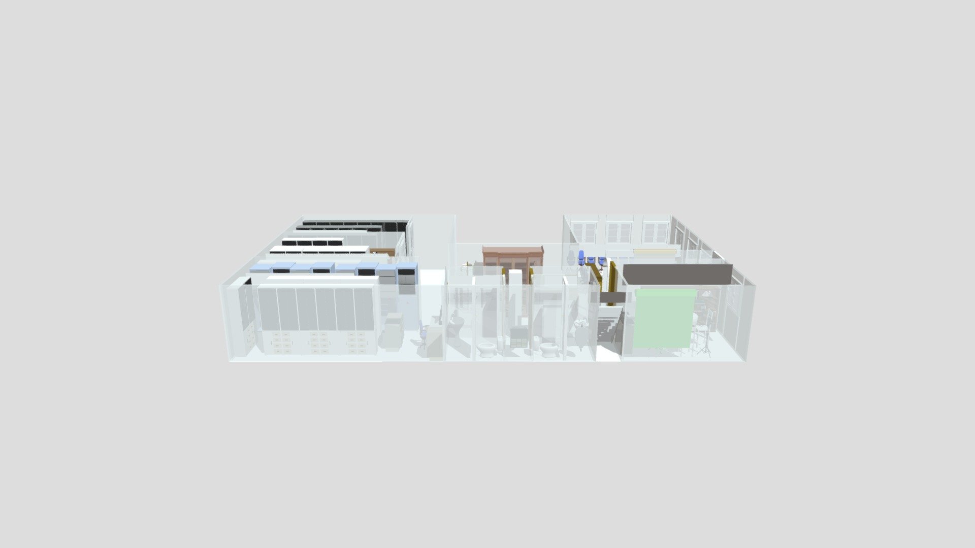 Holgate Library_Ground_floor_map - 3D model by bennettcirc [1d1d9aa ...