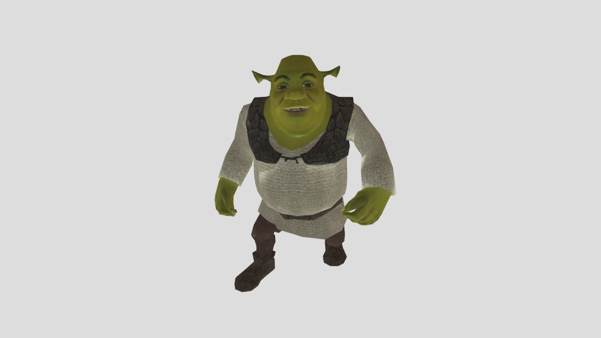 Shrek: Extra Large Model - Download Free 3D model by Kyle.withem ...