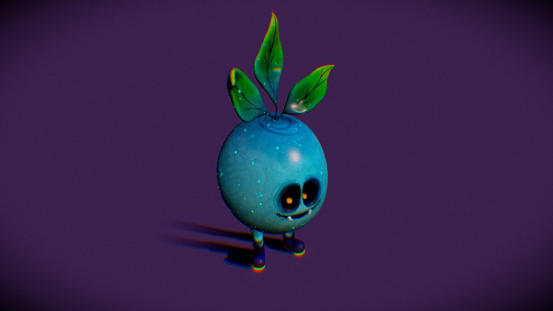 Mischievous Radish - 3D model by anniesometimes [1d1de4a] - Sketchfab