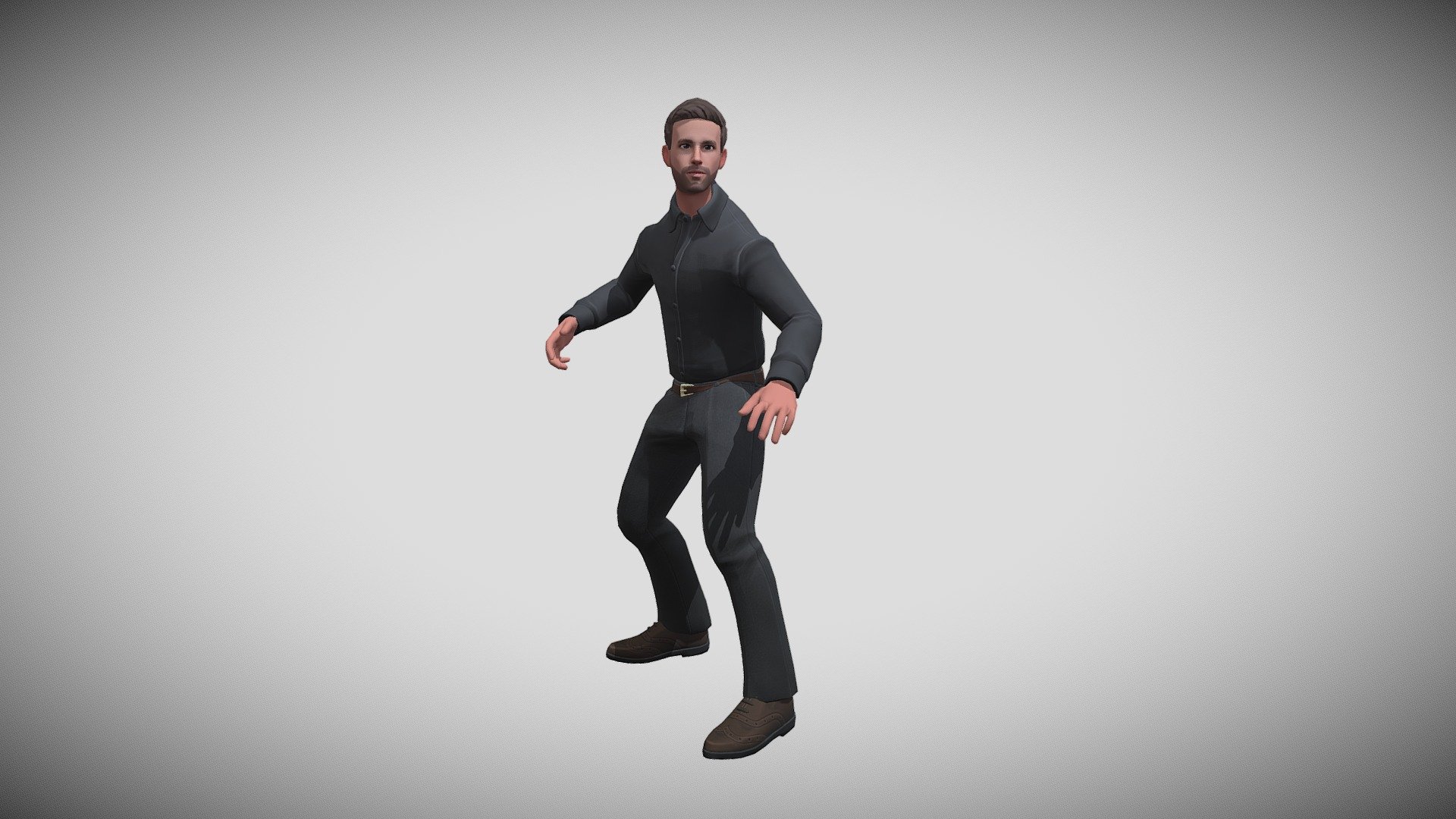 Movie Star Ryan Reynolds Animated Avatar - Download Free 3D model by ...