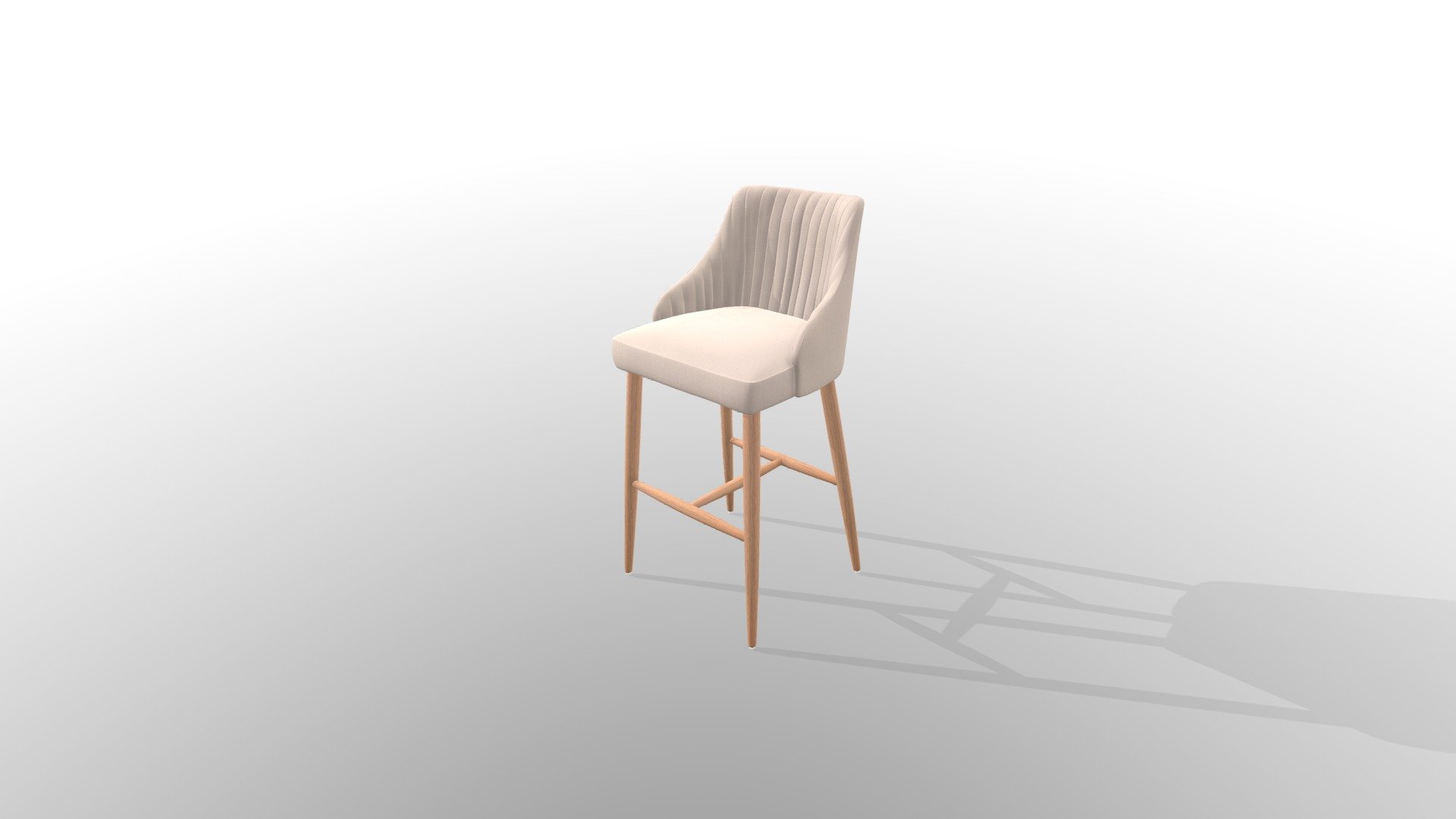 Roma bar chair - 3D model by duvalfurniture (@duvalfurn) [1d1f3bd ...