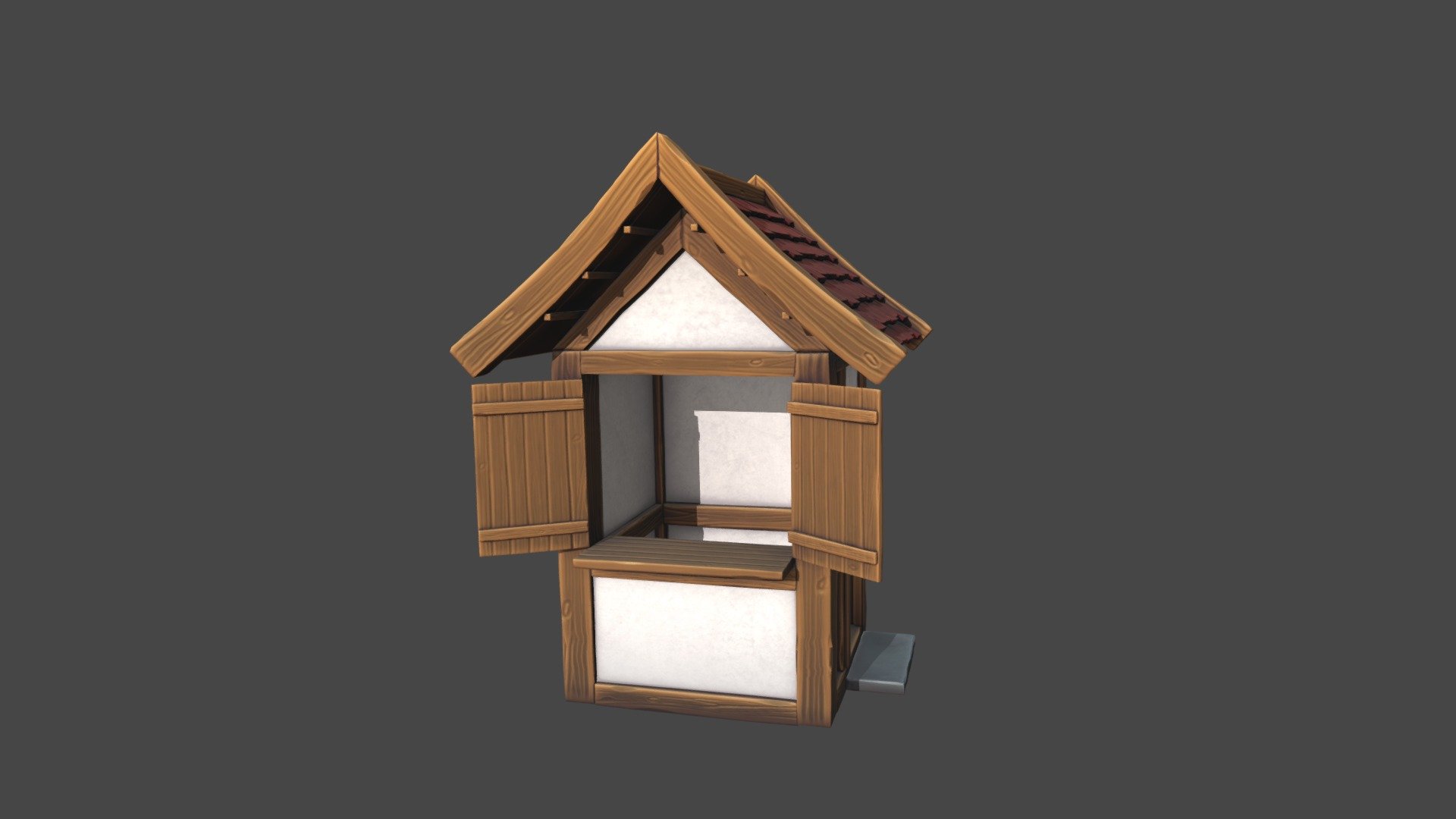 Stylized Farm Shop - 3D model by annalavida [1d1f944] - Sketchfab