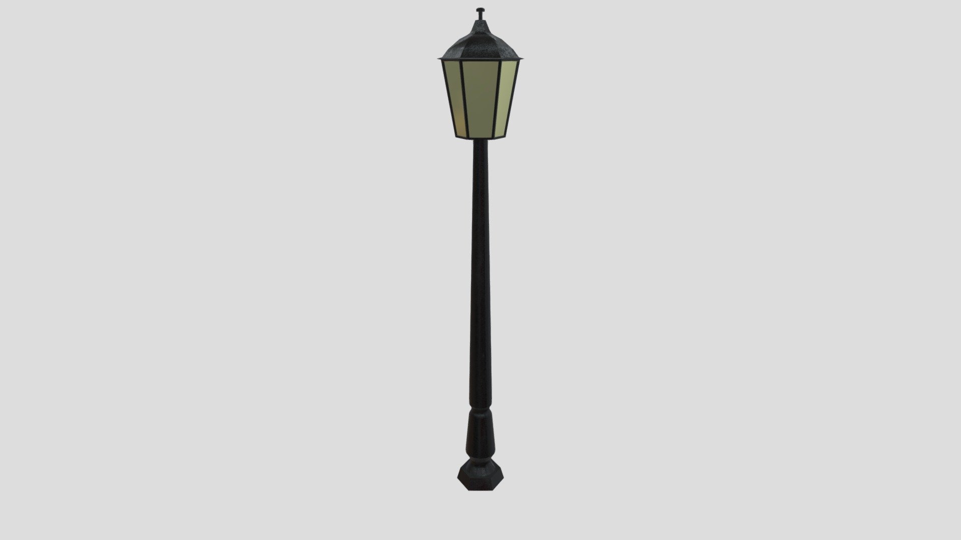 Lamppost - 3D model by rryannnn [1d20c76] - Sketchfab