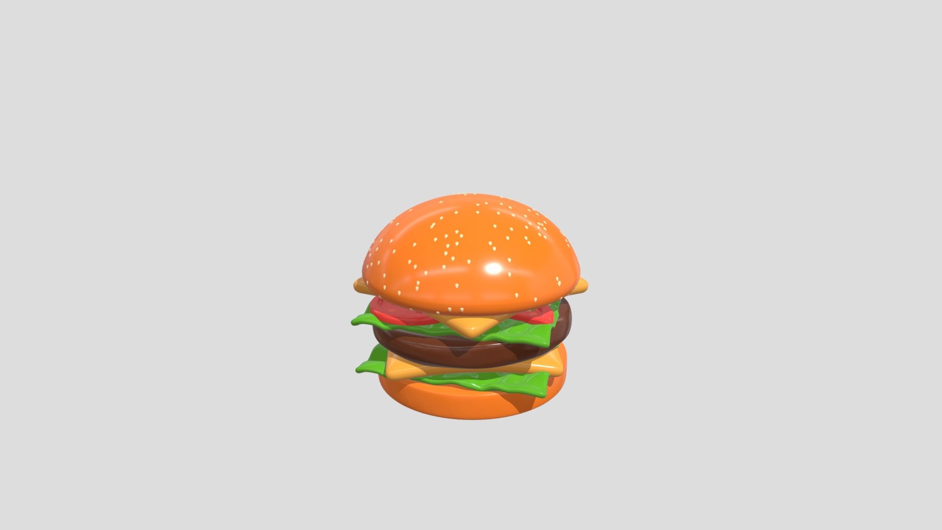 Hamburger - Download Free 3D model by azir201015 [1d23d37] - Sketchfab