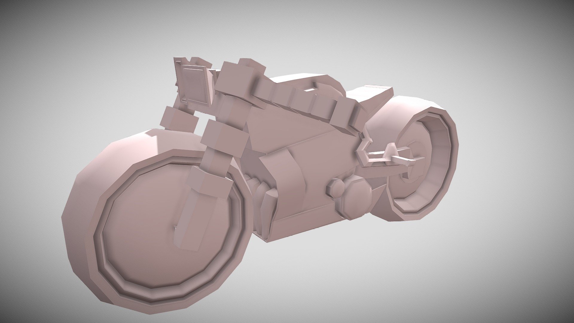 Low Poly Bike - 3D model by Opay [1d259a9] - Sketchfab