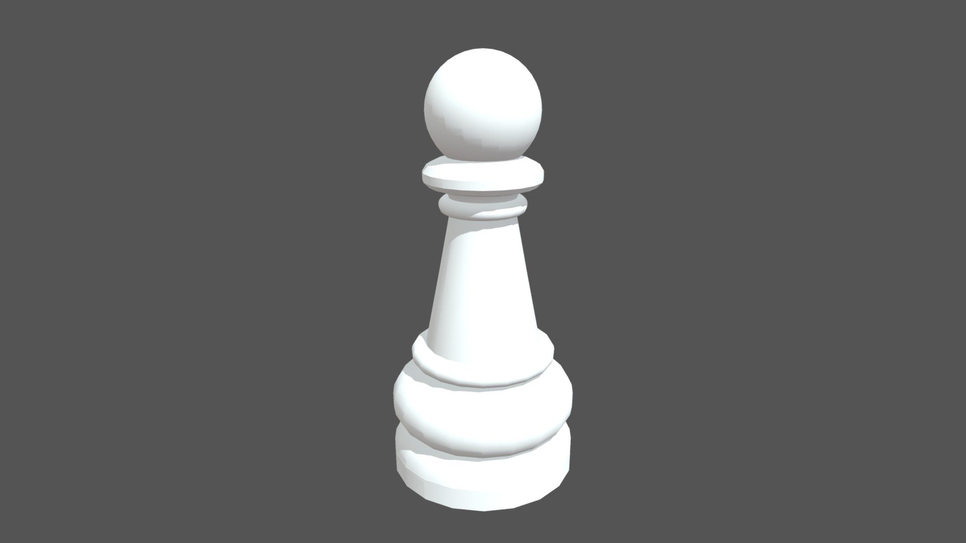 Untextured Pawn - Download Free 3D model by hadleyrhales [1d25e13 ...