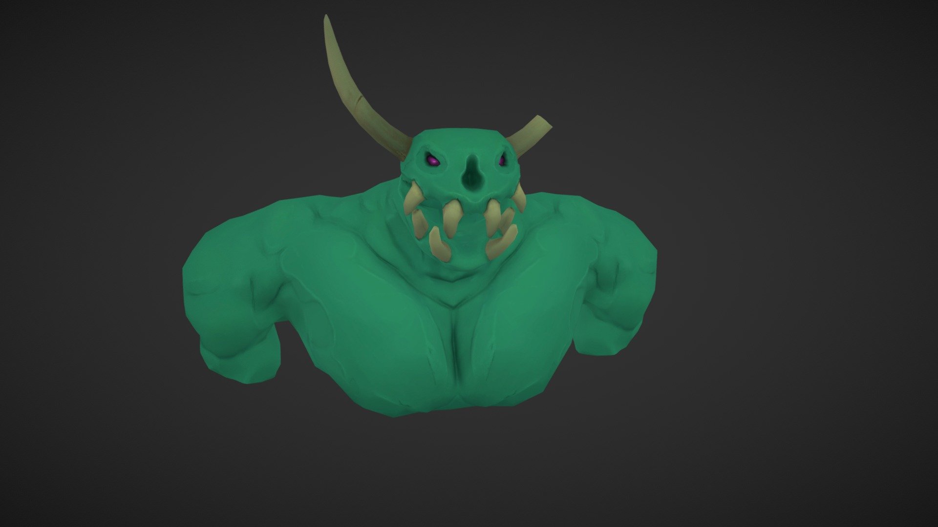 Monster - 3D model by Mateus Schwaab (@Mehrus) [1d269f2] - Sketchfab