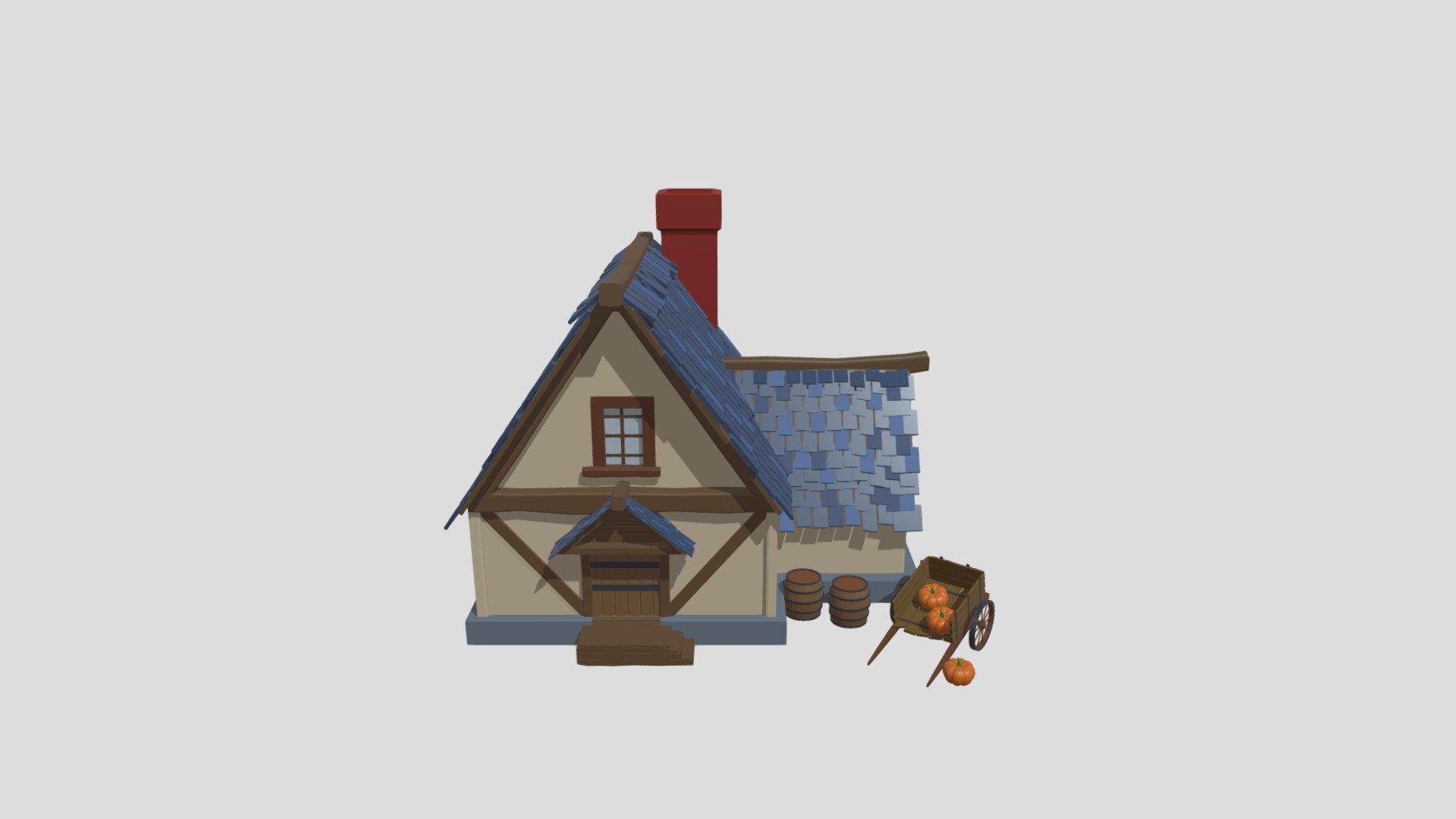 домашка покраска - 3D model by VadimTok [1d2749f] - Sketchfab