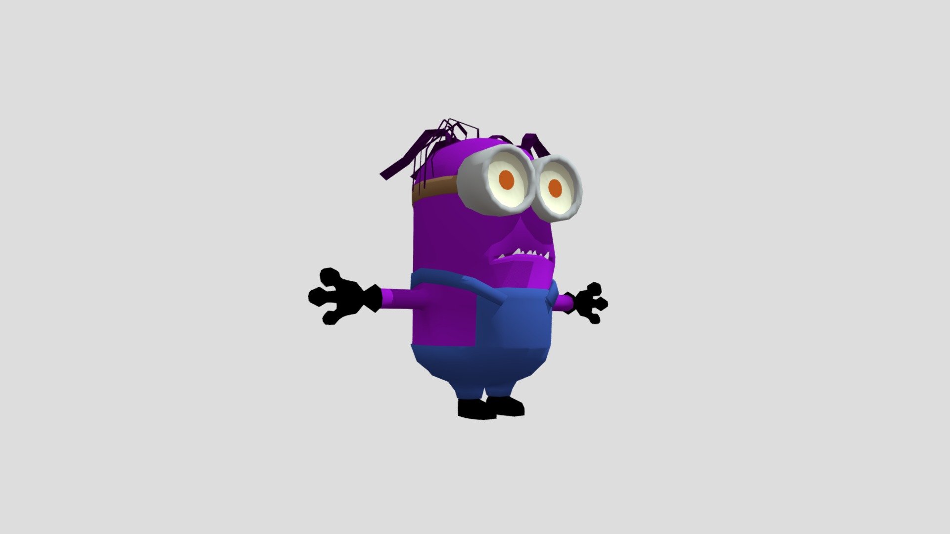 minionpurple - 3D model by shokhrukhx [1d27c7f] - Sketchfab