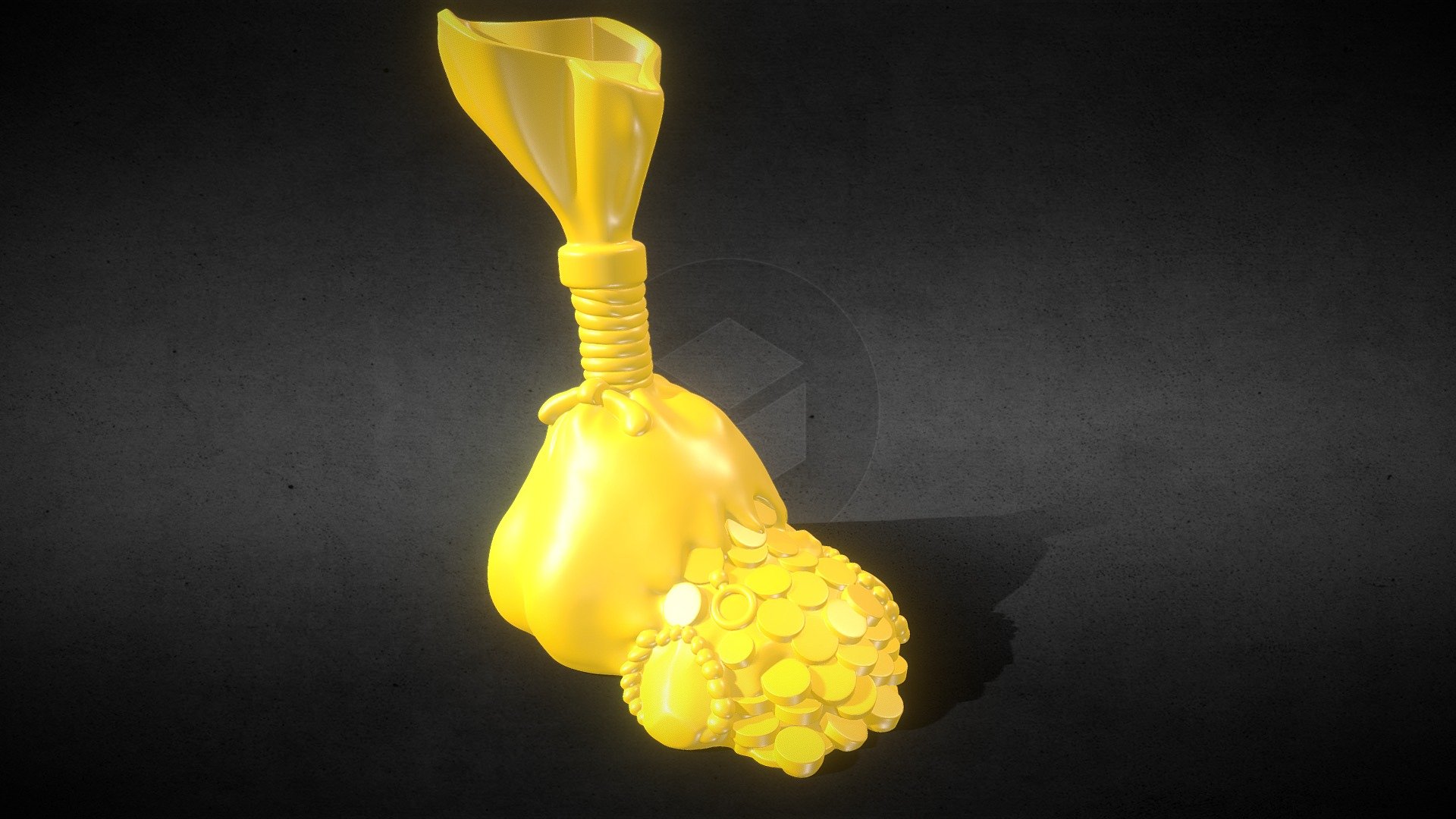 TMNT Money Bag - Buy Royalty Free 3D model by paburoviii [1d2aefc ...