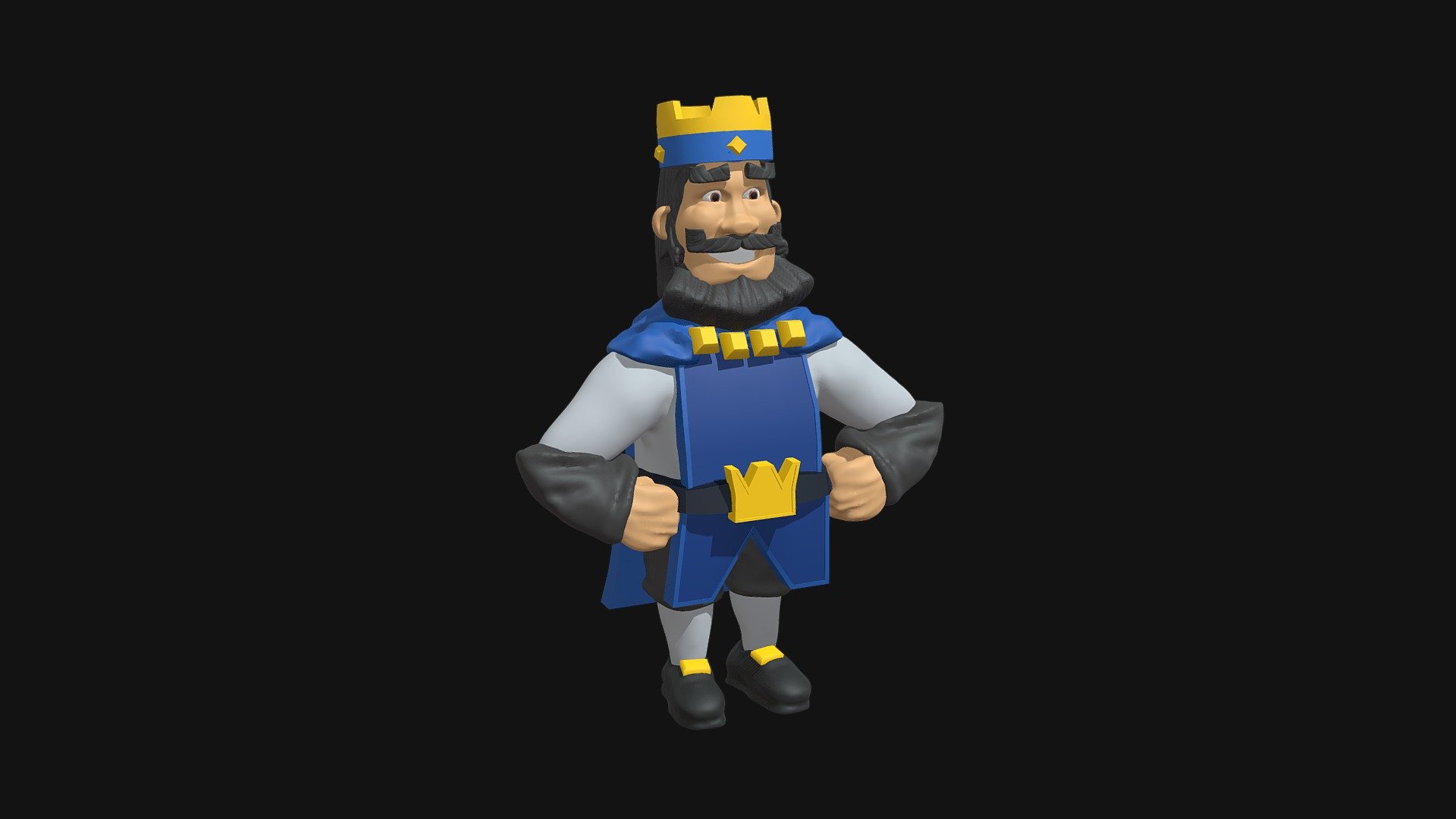king - 3D model by coala3dModel (@coala3dmodels) [1d2be07] - Sketchfab