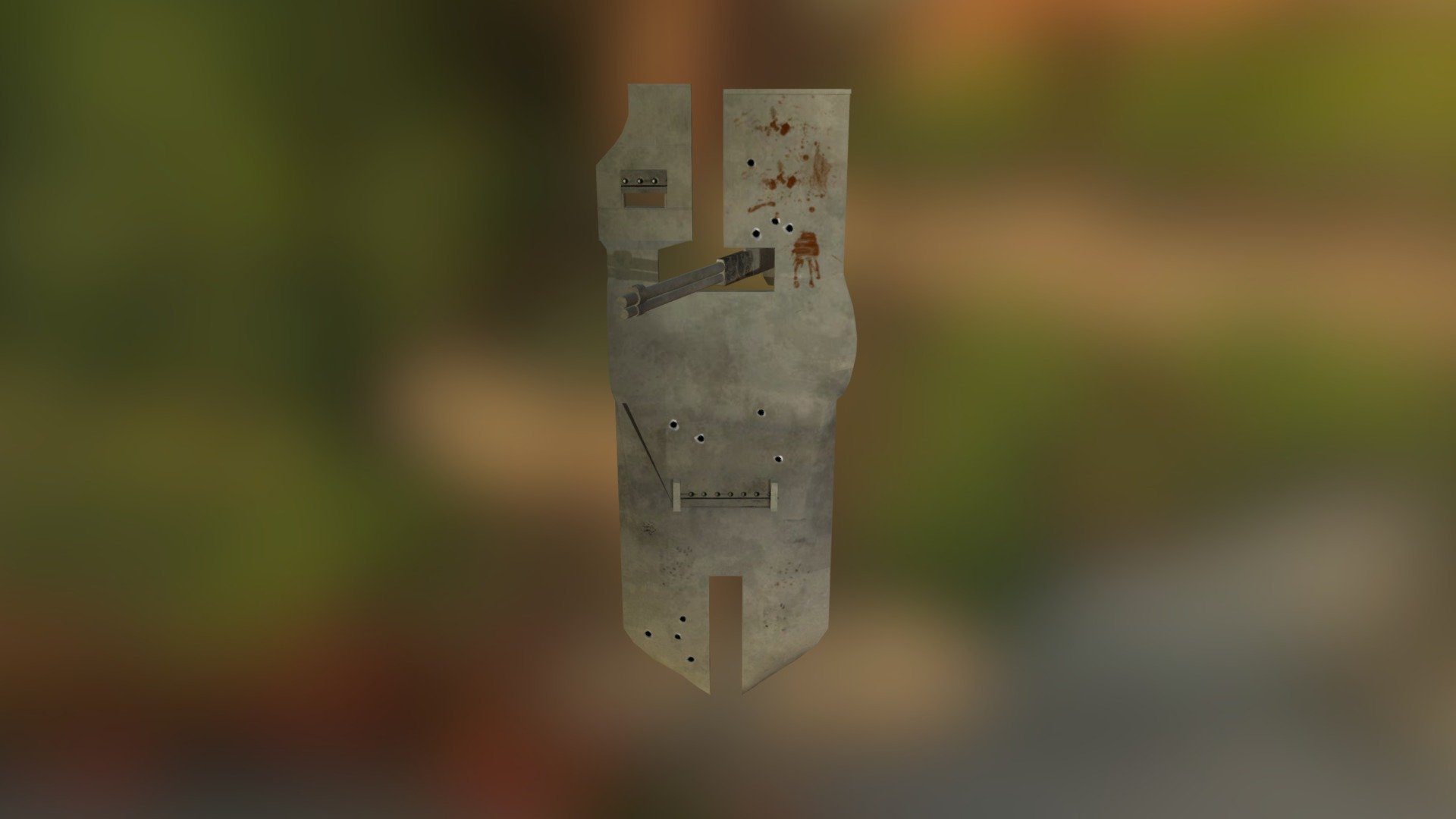 Gun Shield - 3D model by jarodmclaren [1d2cd9d] - Sketchfab