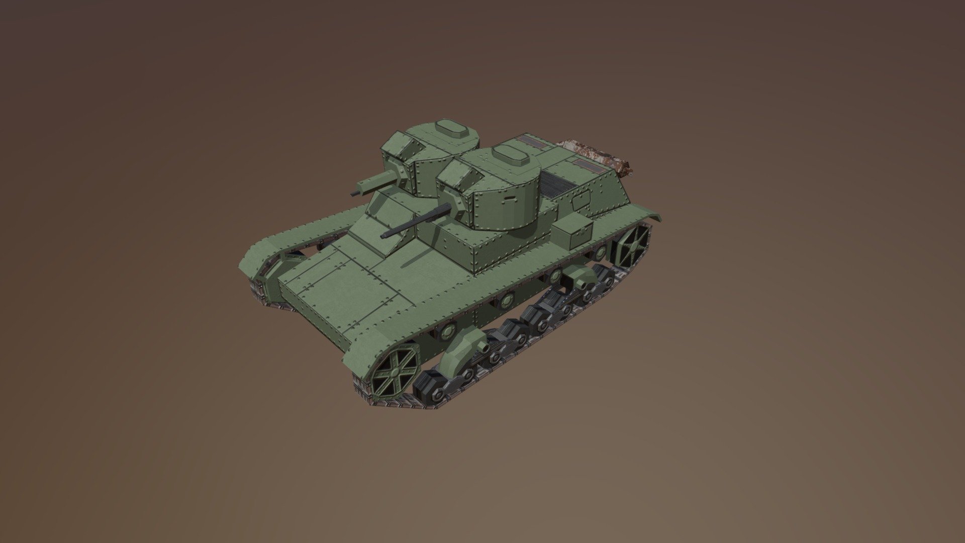 7TP DW Refited low poly for free - Download Free 3D model by adrielcz ...