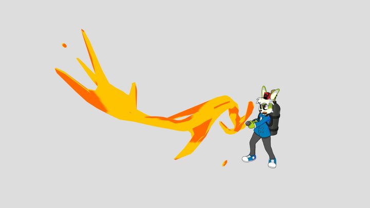 Flamethrower 3D models - Sketchfab