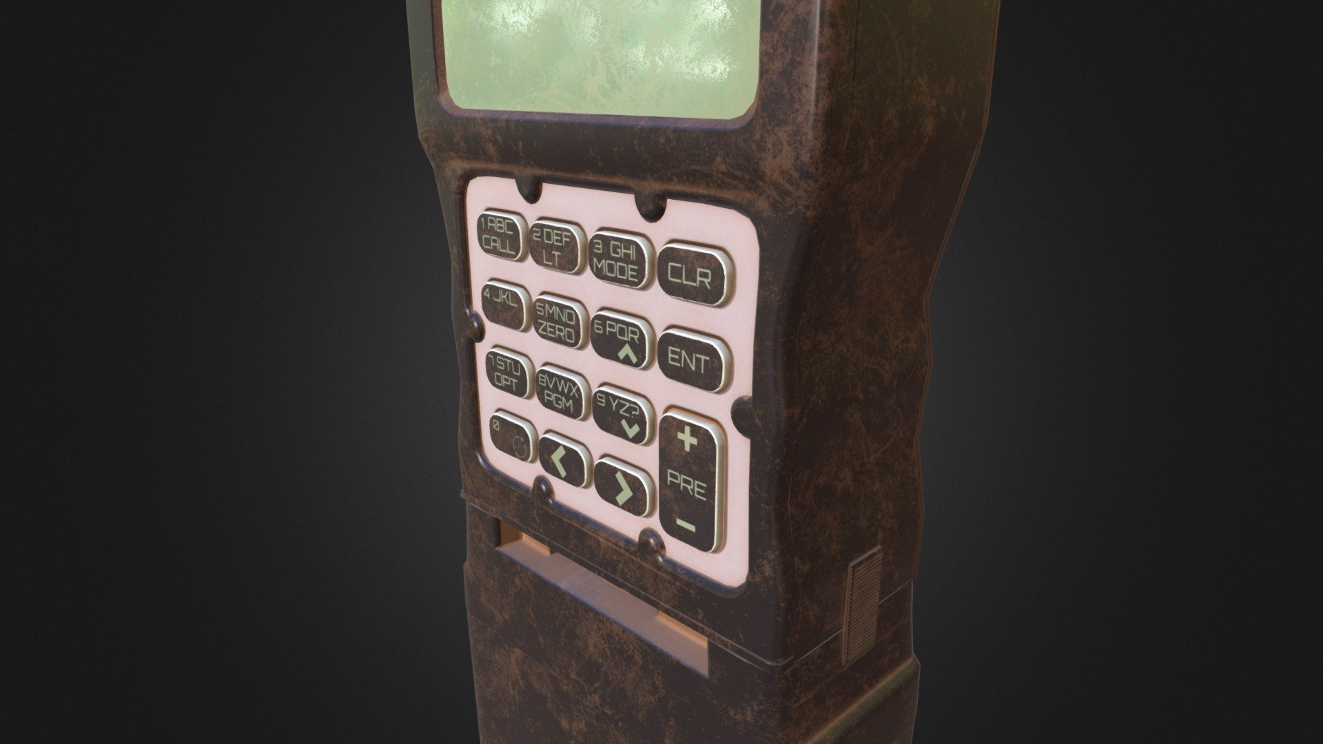 Military Radio - 3D model by alexmayerFS [1d2e924] - Sketchfab