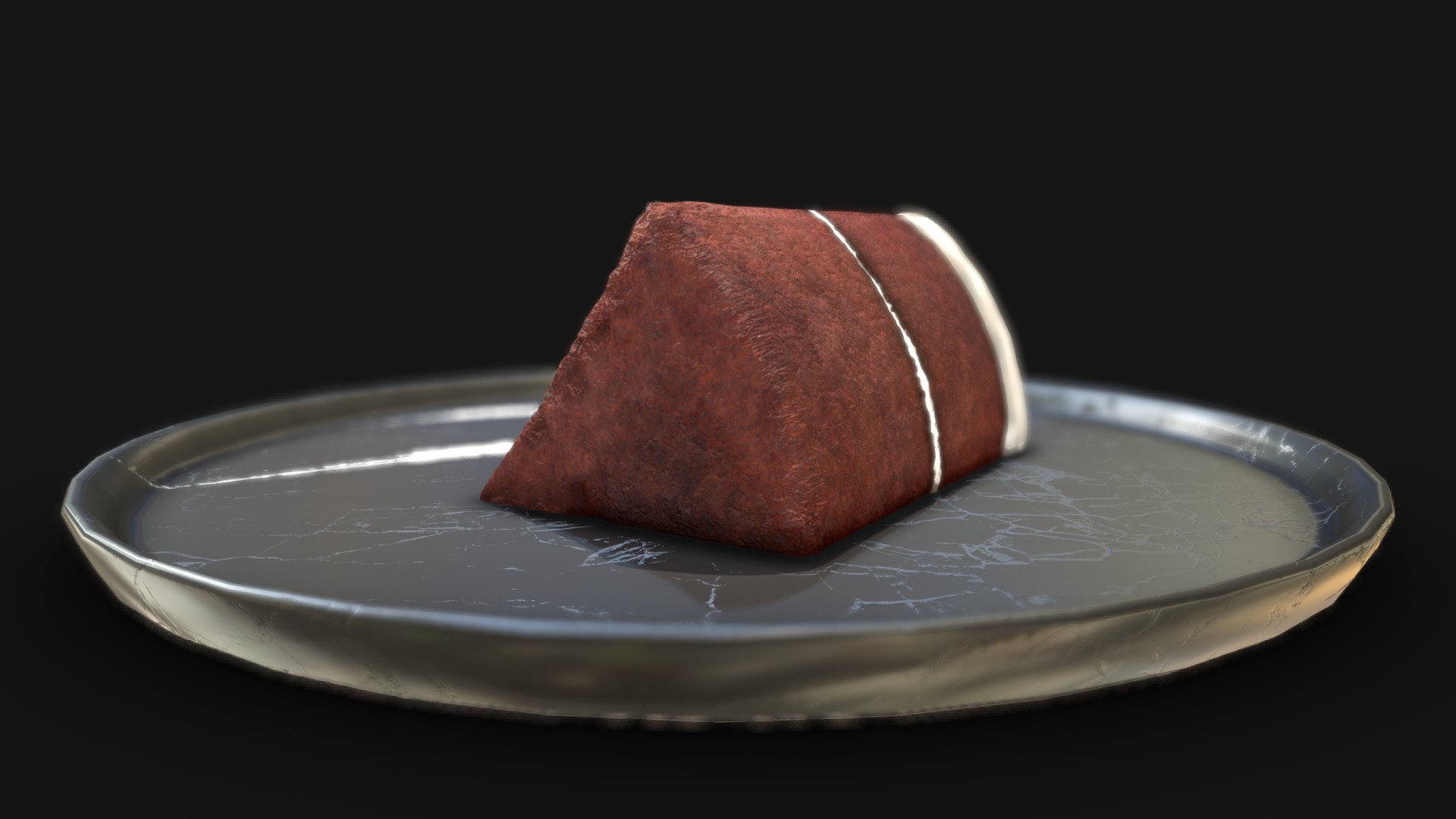 Red Velvet Cake - Download Free 3D model by Adam.White [1d2ec79 ...