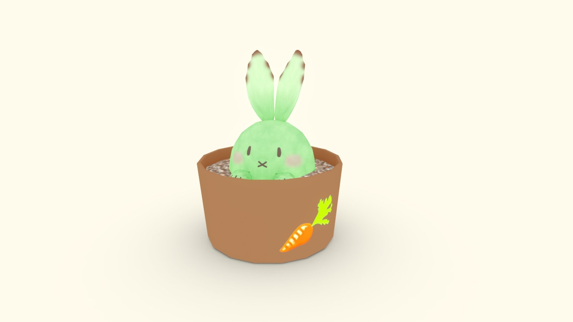 taniku-animals-rabbit - 3D model by kottontea [1d30f5f] - Sketchfab