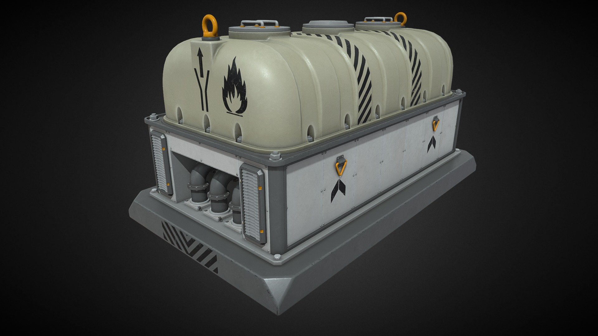 Industrial Units _9_06 - 3D model by 3d.armzep [1d31892] - Sketchfab