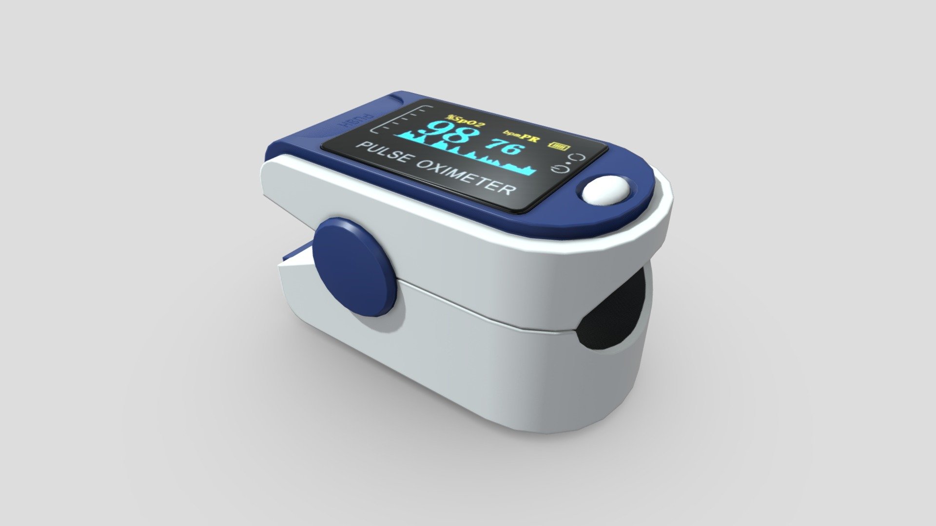 Pulse Oximeter - Buy Royalty Free 3D model by ChakkitPP [1d3278f ...
