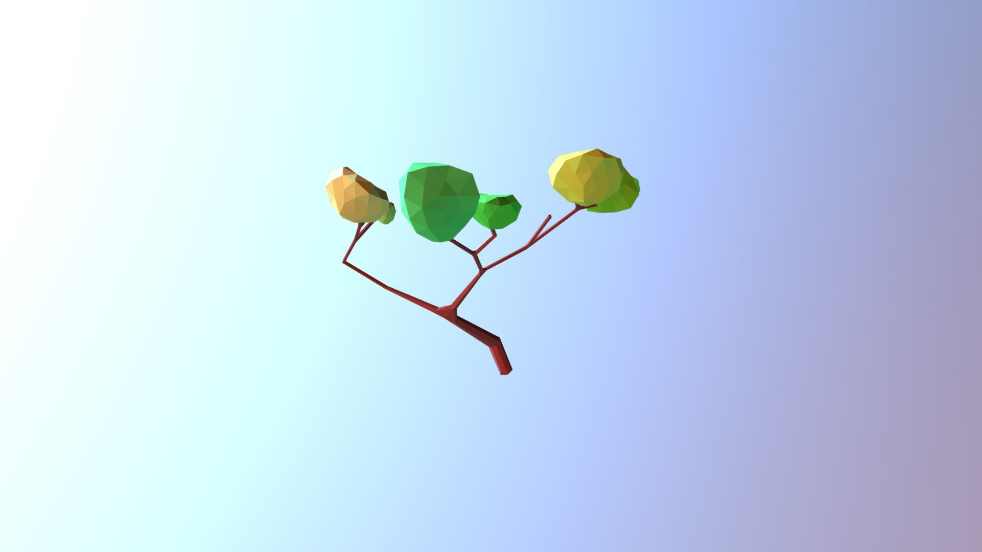 Low Poly Tree - 3D model by invisdev [1d3420a] - Sketchfab