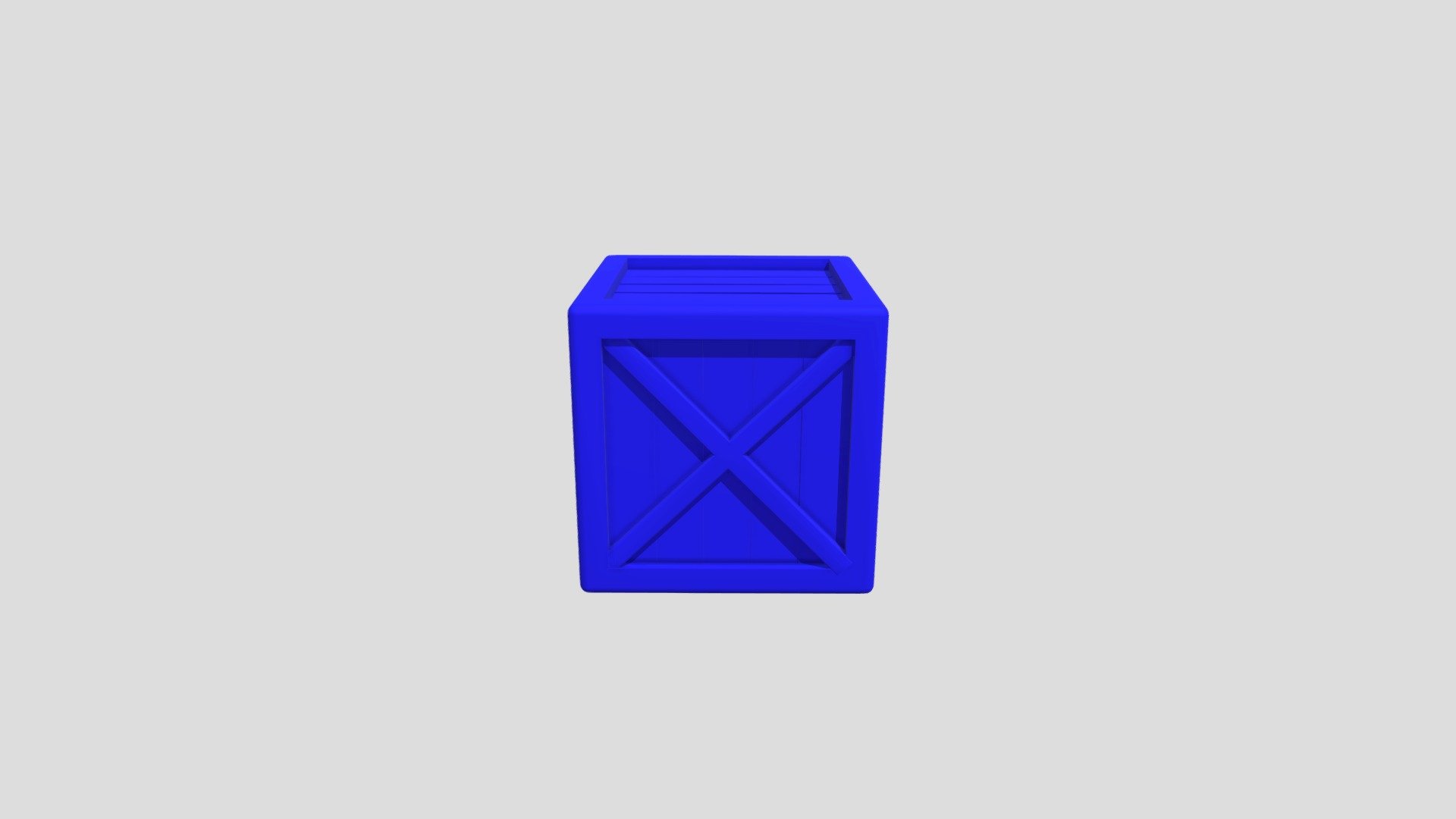Box Blue - Download Free 3D model by Dominik Gierl (@dominikgierl ...