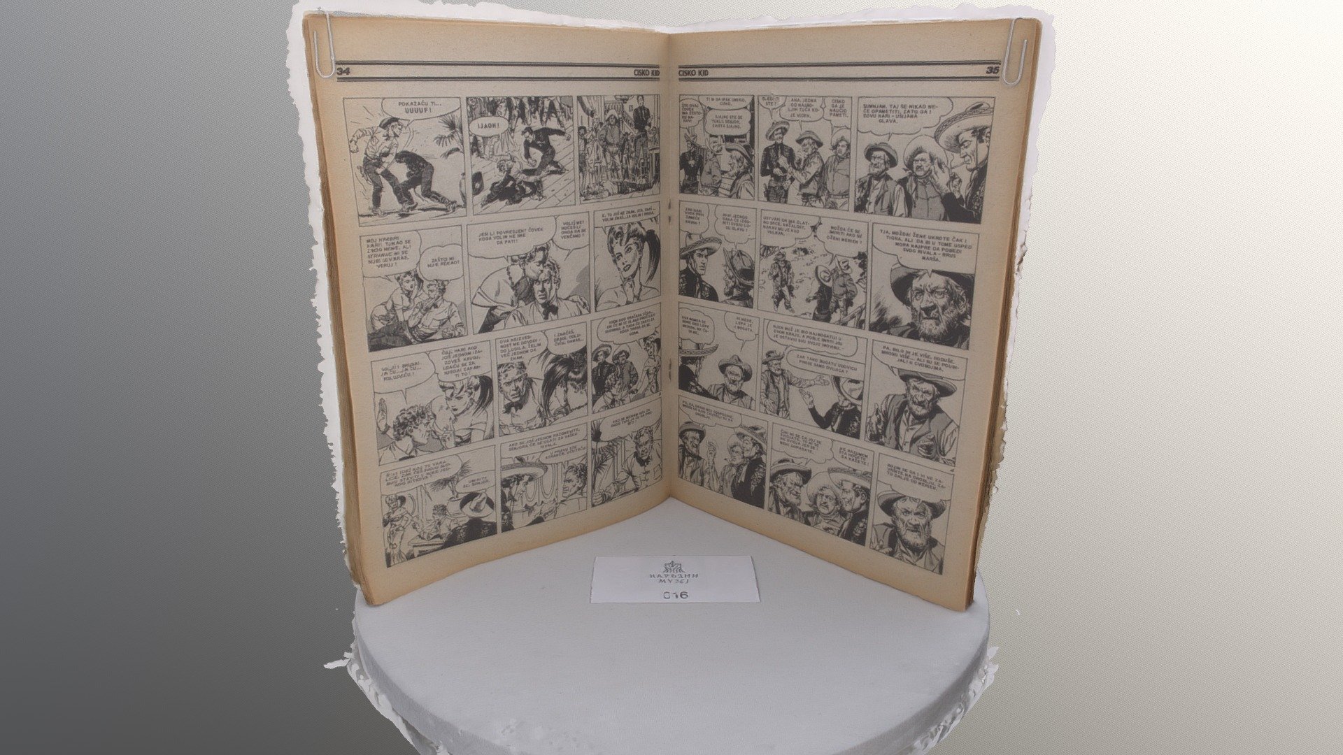 GIFT Project - Comic Book - 3D model by Mixed Reality Lab ...