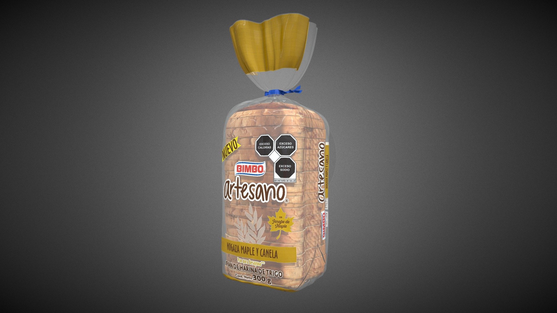 BIMBO ARTESANO MAPLE Y CANELA - 3D model by Bimbo (@BimboPanes ...