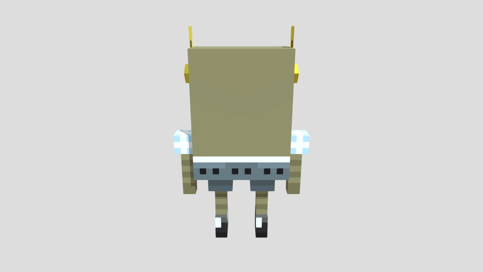 Robot SpongeBob (tidal zone) - 3D model by thegageinator_real [1d37ec4 ...