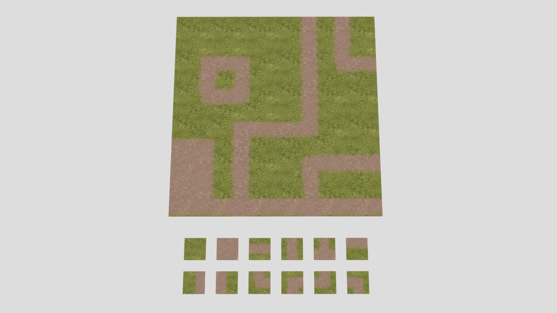 Landscape Tiles - 3D model by JunBugArt [1d3836b] - Sketchfab