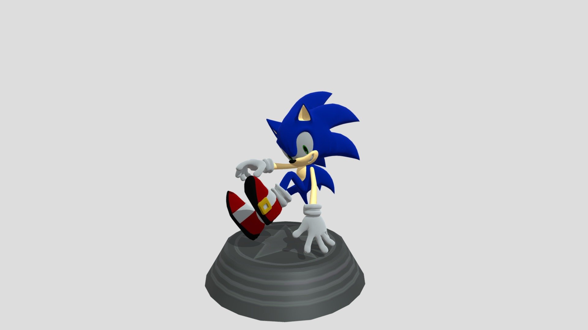 Sonic Generations - Modern Sonic Statue - Download Free 3D model by ...