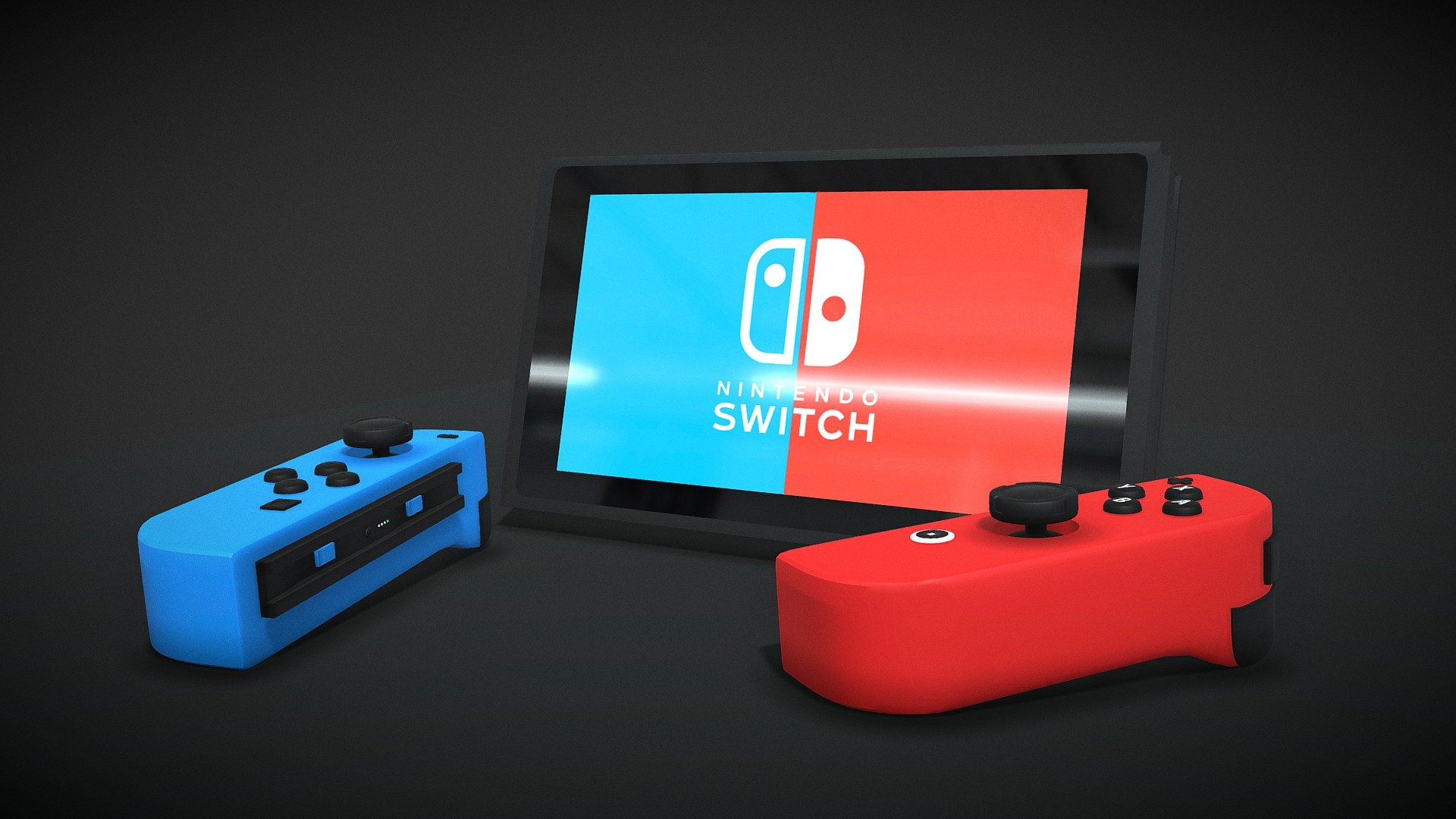 Nintendo Switch - 3D model by Kra_Tai (@labbitrabbit) [1d3b47b] - Sketchfab