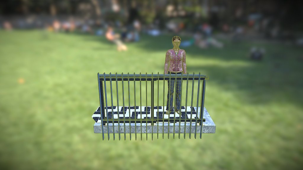 Fence New - Download Free 3D model by DarrenFalconer (@dfalconer84 ...