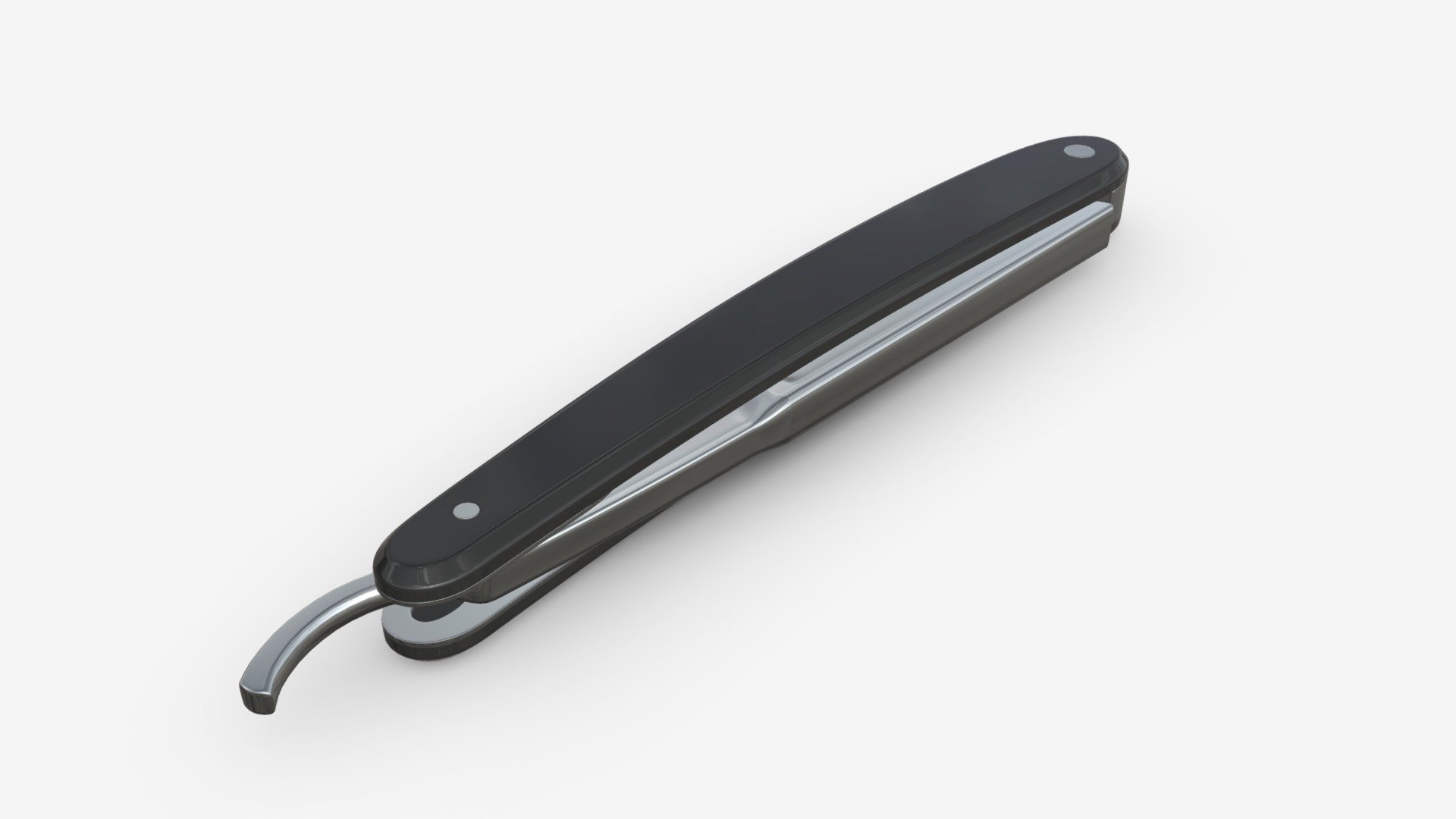Straight razor closed - Buy Royalty Free 3D model by HQ3DMOD ...