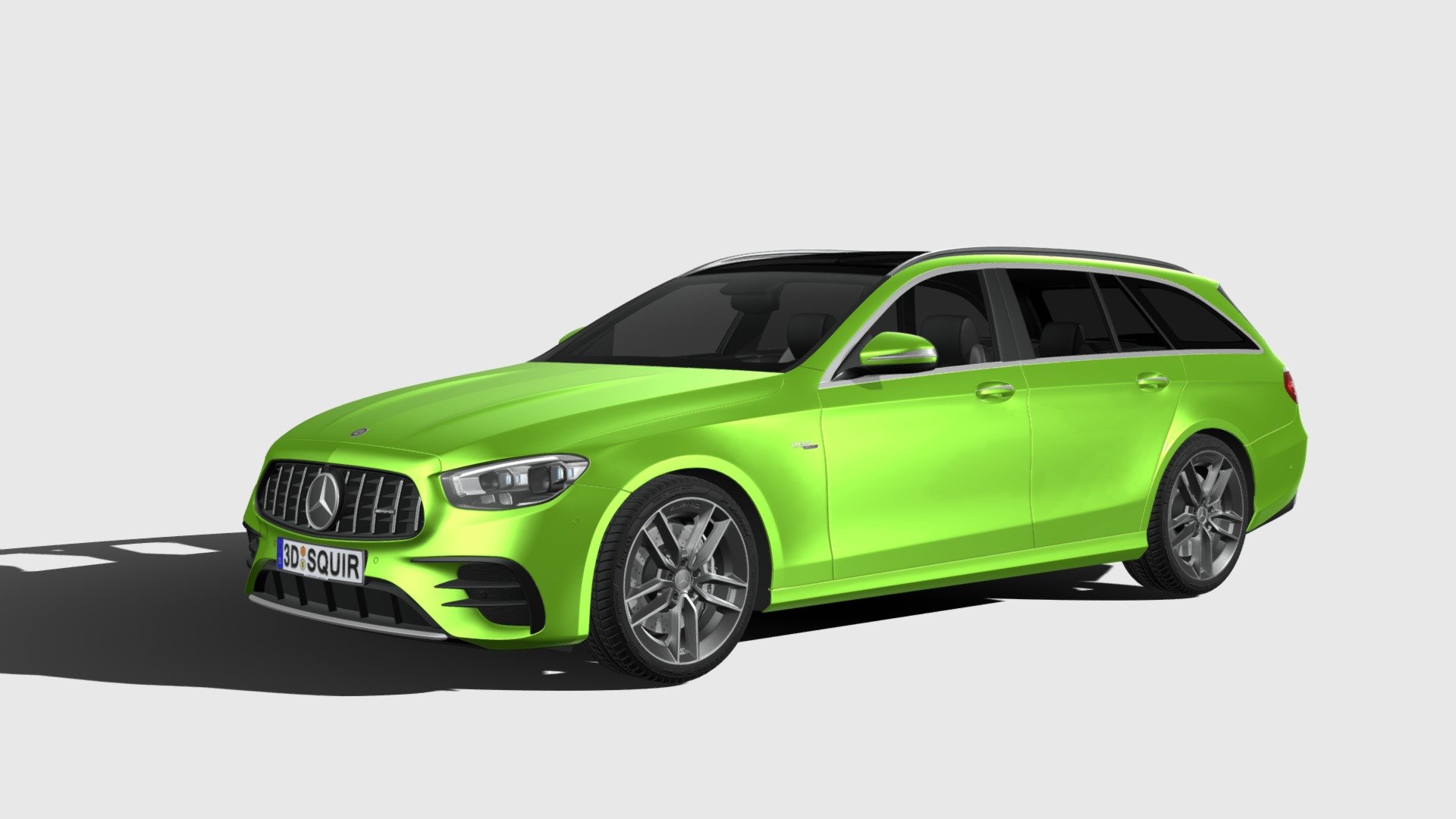 Mercedes-Benz E53 Estate AMG 2021 - Buy Royalty Free 3D model by ...