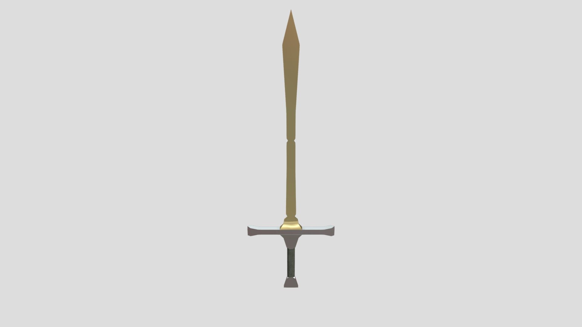 Golden Sword - Download Free 3D model by Vitaliy Palnikov ...