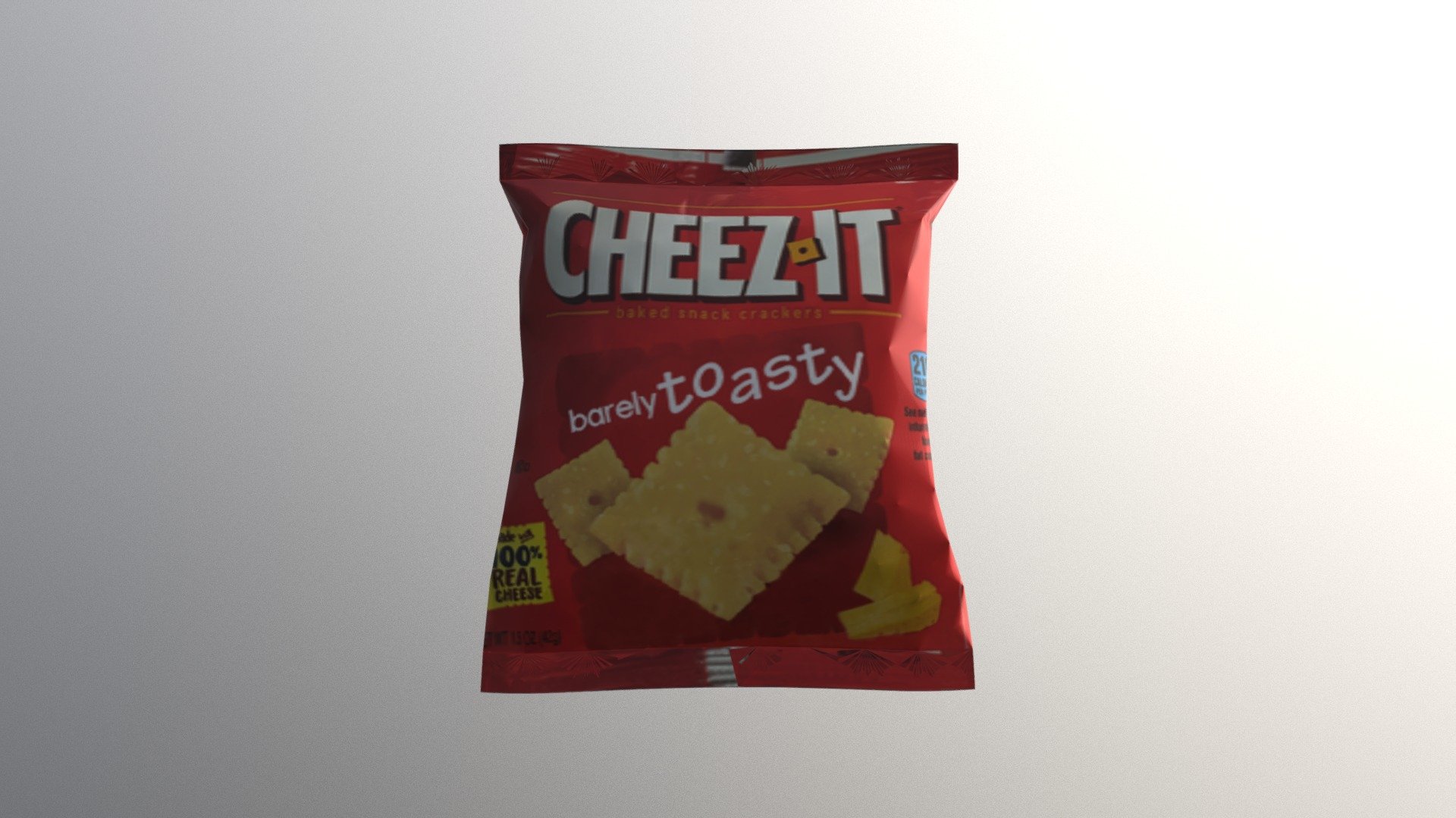 Cheez-it (Edit): Barely Toasy - 3D model by spicerst [1d426bd] - Sketchfab
