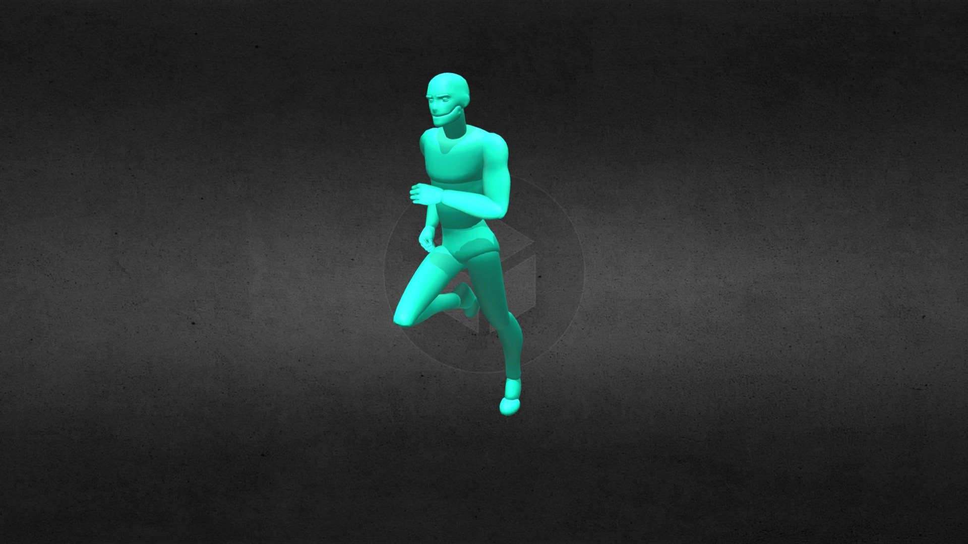 Man run - 3D model by kevin-verbruggen [1d42713] - Sketchfab