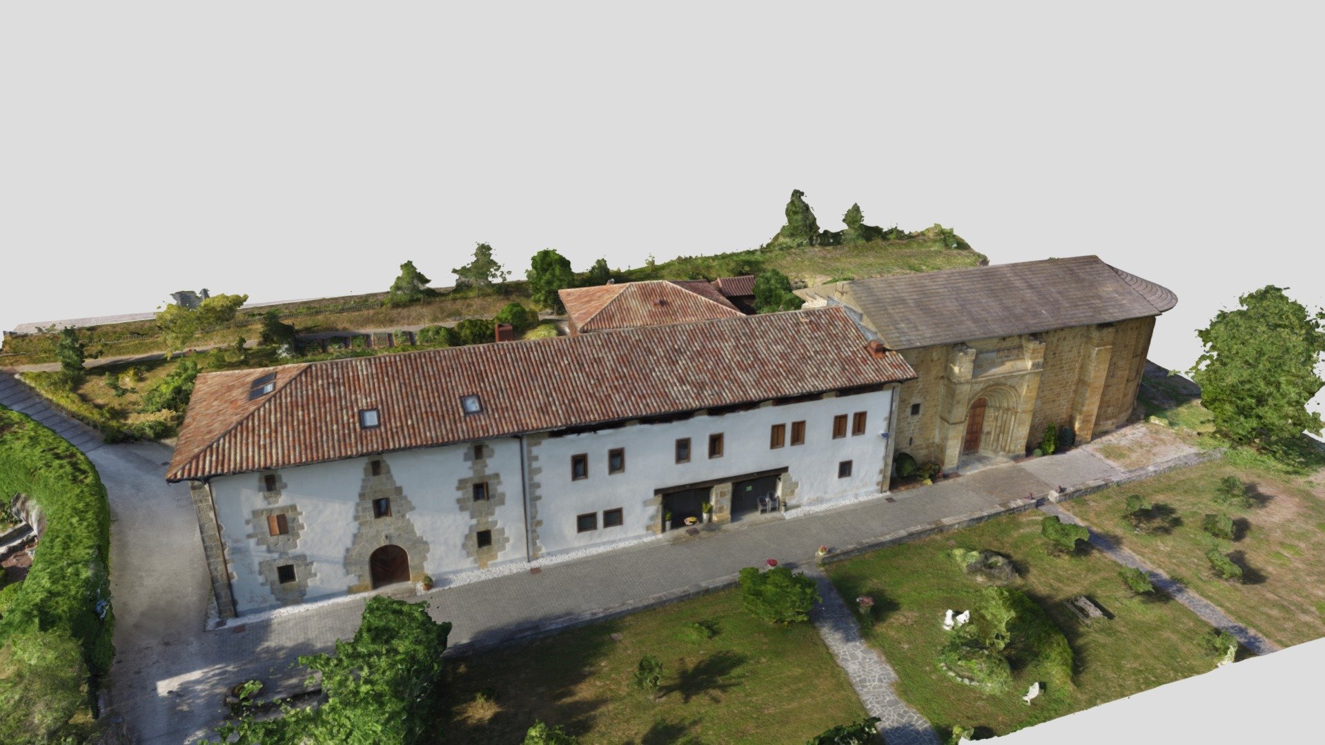 Monasterio de Santa María de Zamarce - 3D model by ArquitTecnica ...