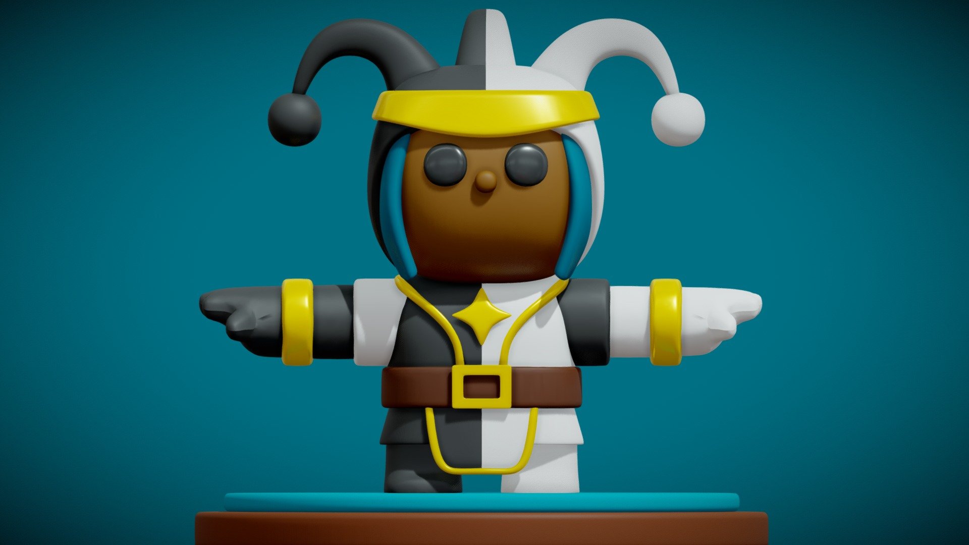 🎪 Buffoon 🎪 - Buy Royalty Free 3D model by MiniSrRaptor [1d4441d ...