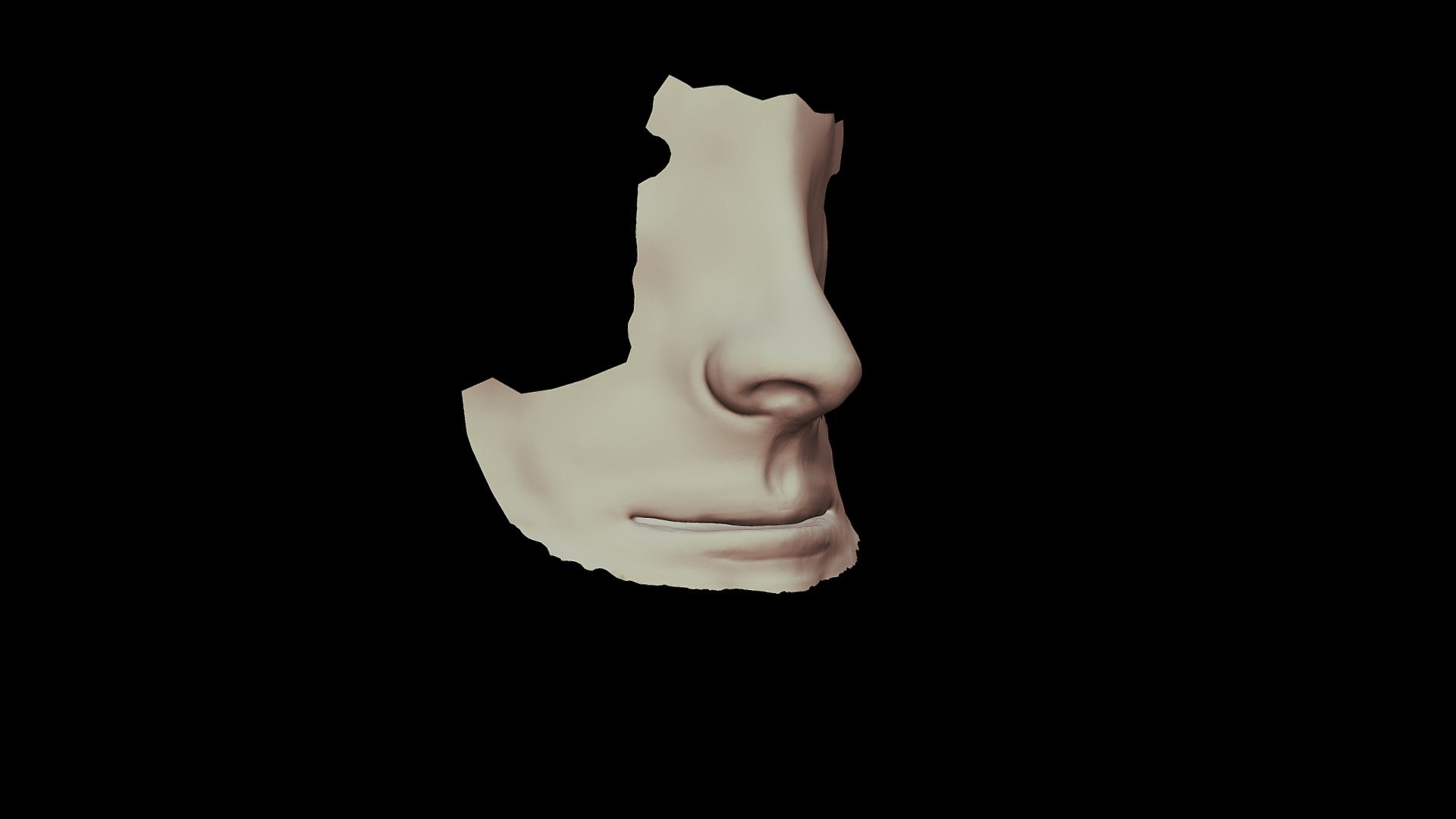 SculptJanuary18-Day 1: Anatomy (Nose and Mouth) - 3D model by ...