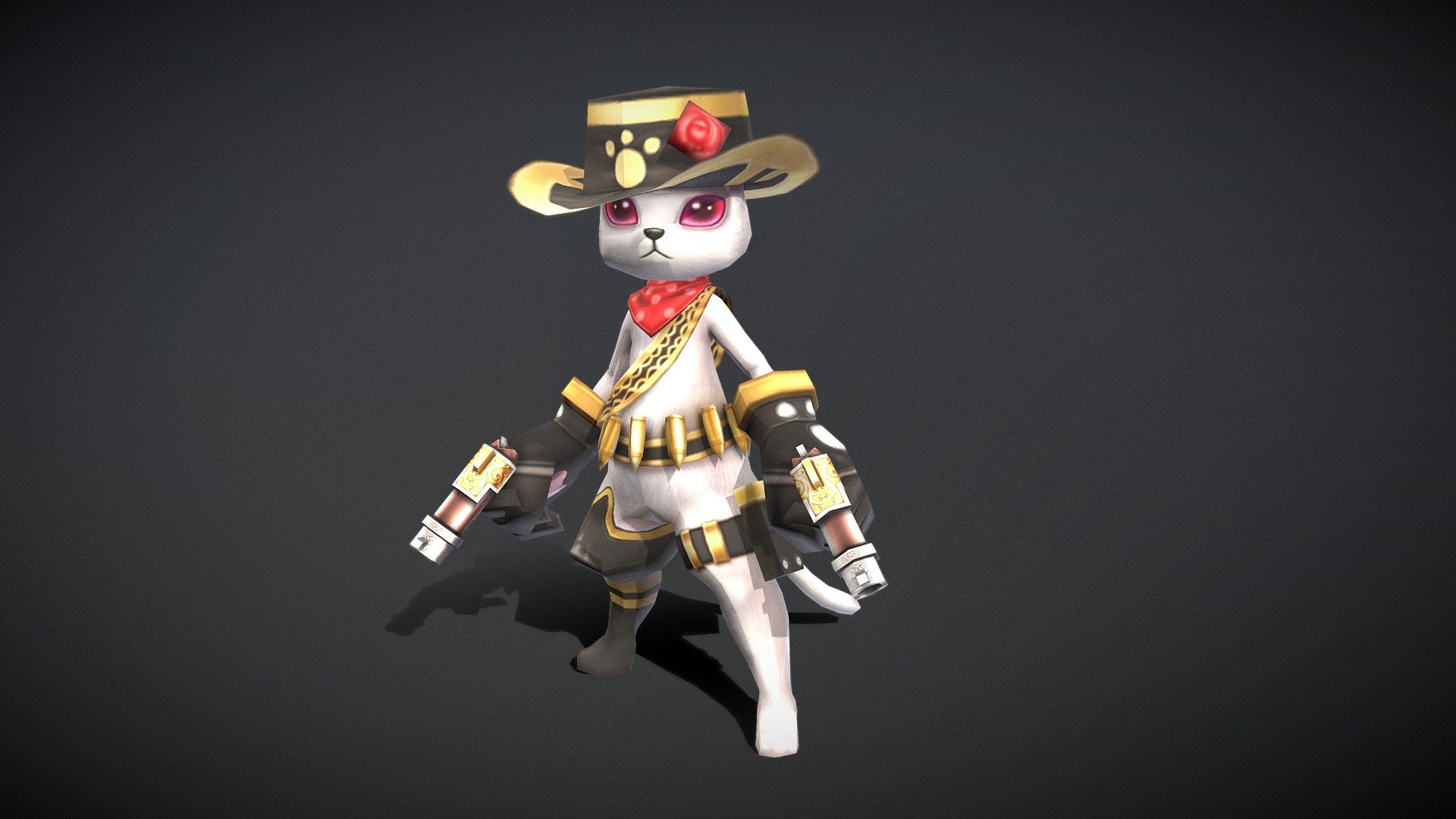 Casual RPG Monster - 13 Felis - 3D model by jjstudio222 [1d4510e ...
