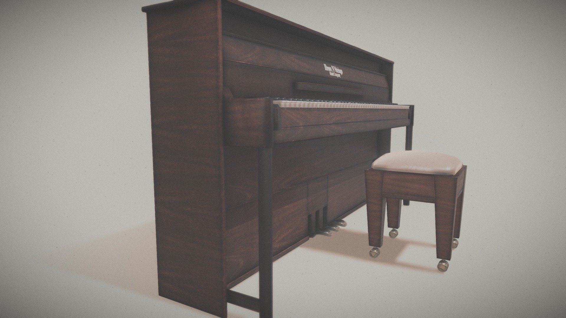 Upright Piano [BnS] - 3D model by Samantha Howze (@virtualdispensary ...