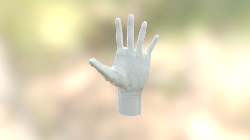 3D Hand - 3D model by Xifos [1d47454] - Sketchfab