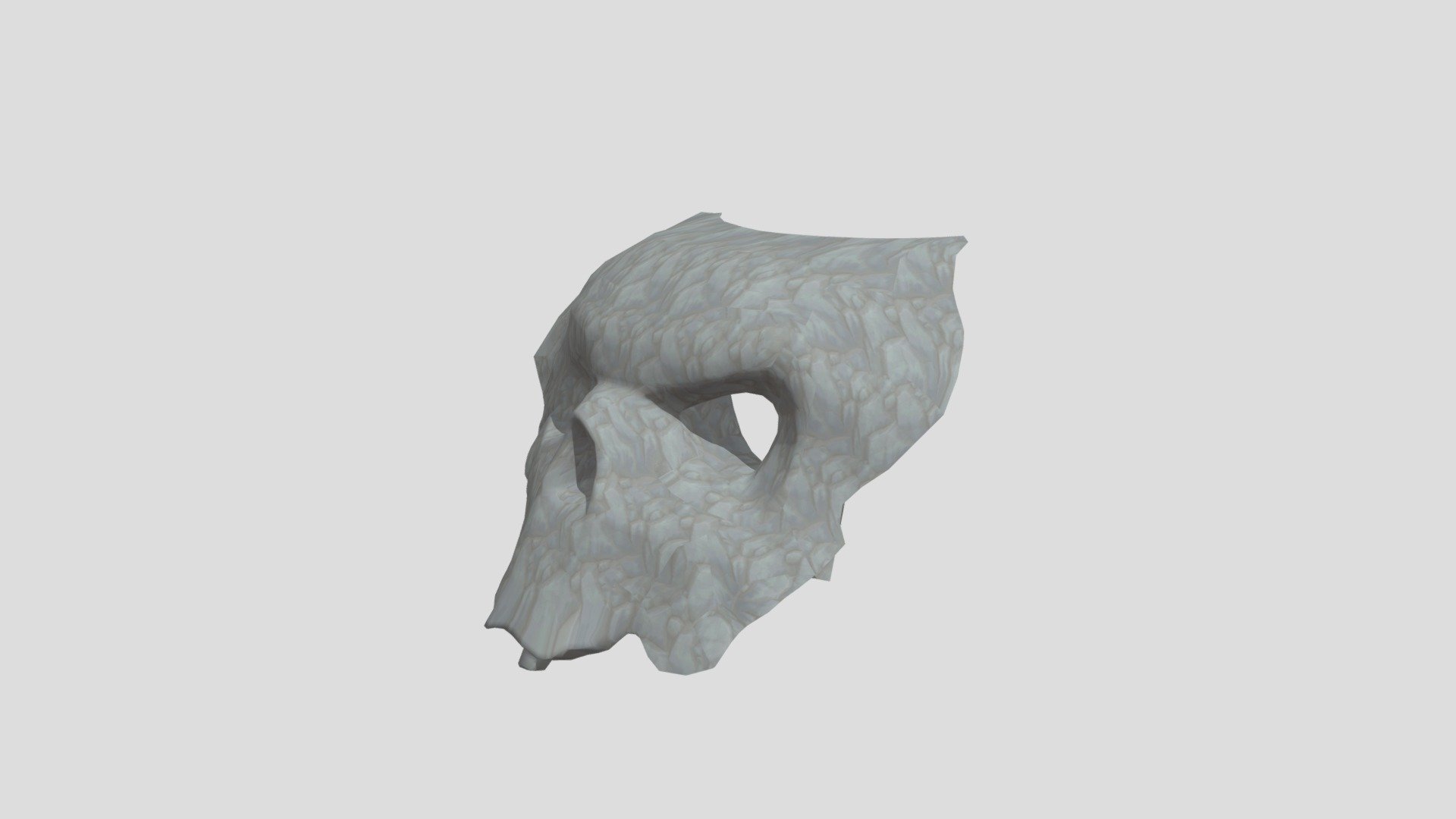 Cave Blockout Skull (Invalid Texture) - Download Free 3D model by UEFN ...