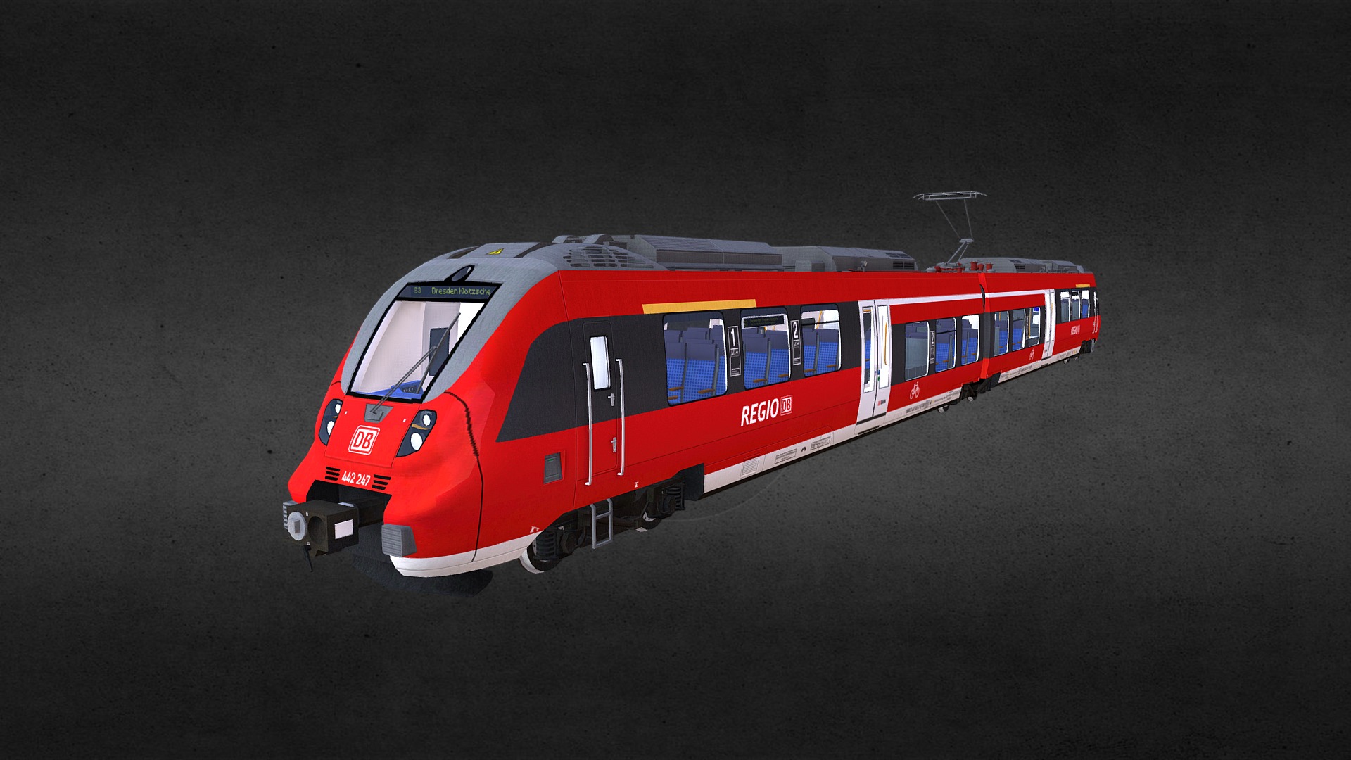 Bombardier Talent 2 / Baureihe 242 - 3D model by maikchaos [1d47998 ...