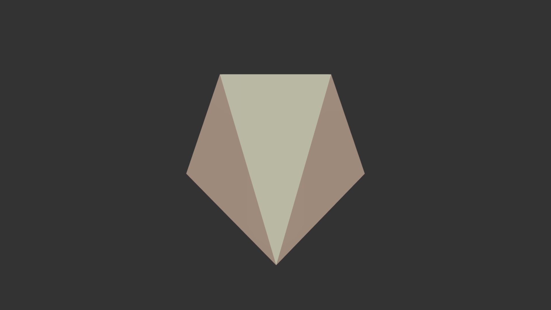 {3,4,5} Regular Polygon Silhouette Nonahedron - 3D model by yoshiaki ...