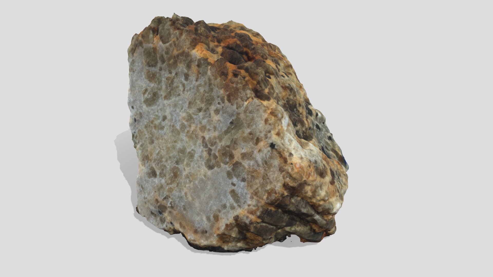 Carbonatite–apatite rock sample - Download Free 3D model by robert ...