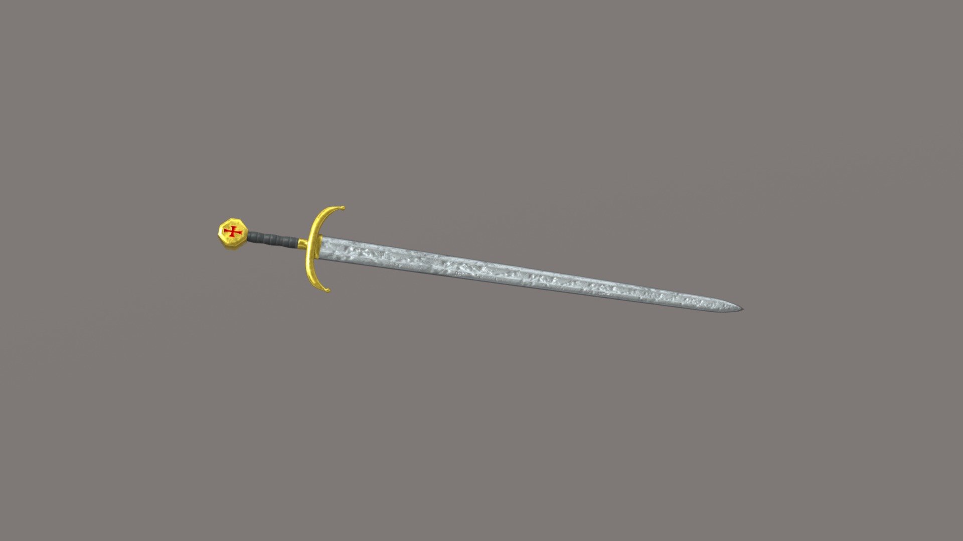 Templar Sword - 3D model by aetherio [1d48e5d] - Sketchfab