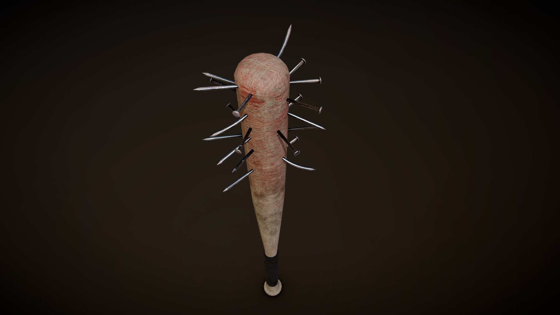 Baseball Bat Weapon - Game-Ready PBR - Buy Royalty Free 3D model by ...